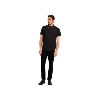 Guess Homme, Tops, Noir, Taille: M Logo Original Polo