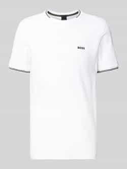 HUGO BOSS T-Shirt mit Label-Print Modell Taul