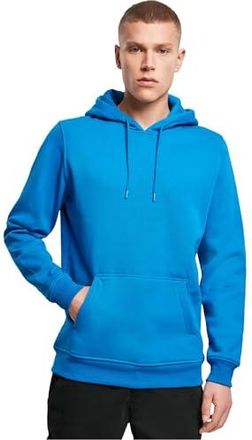 Build Your Brand Homme Heavy Hoody Sweatshirt capuche, Bleu (Cobalt Blue 01495), M EU