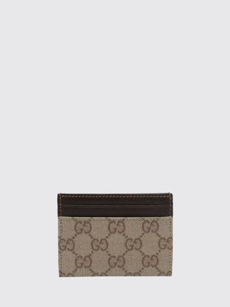 Gucci Porte-cartes plat Essence en tissu jacquard &agrave; monogramme GG