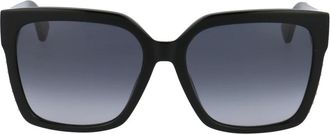 Moschino Femme, Accessoires, Noir, Taille: 57 MM Lunettes de soleil &eacute;l&eacute;gantes pour un look tendance