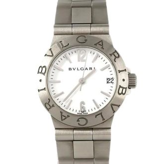 Bulgari Montre vintage Pre-owned - Femme - Pre-owned - Blanc - Taille: ONE Size