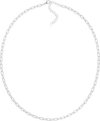 Jean & Len Jean&Len Collier Mira Argenté, en Acier Inoxydable 316L Plaqué Or 14 Carats, sans Nickel, Plomb et Cadmium, Taille Réglable (42 plus 5 cm), Collier Mi