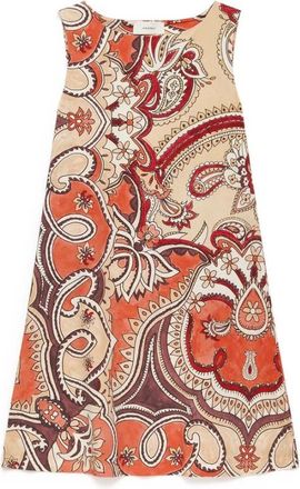 Maliparmi Maliparmi, Femme, Robes, Rouge, Taille: 40 FR Hippie Lotus Dress