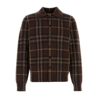 Burberry Craig Cardigan - Homme - Pulls - Brun - Taille: XL
