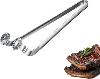 Westmark Pince &agrave; Barbecue Twistmaster, 1 Pi&egrave;ce - Pince &agrave; Saucisses avec Pince Rotative - Pince &agrave; Viande Robuste en Acier Inoxydable pour Grill, Barbecue et Cui