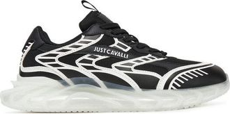 Just Cavalli Sneakers 78QA3SQ2 ZSC45 Schwarz