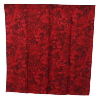 Valentino Pre-owned foulards en soie - Femme - Pre-owned - Rouge - Taille: ONE Size