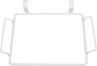 Amosfun Müllbeutelhalter aus Metall Hängend für Küchenschranktür Platzsparendes Müllbeutelregal Zur Küchenorganisation