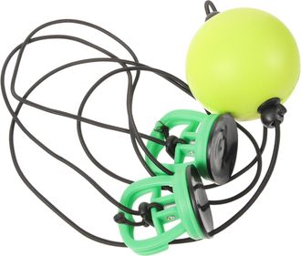 Pretyzoom Elastischer Boxball zum Aufhängen Grün Reaktions Trainingsball Sportzubehör für Hand Auge koordination Zuhause Boxtraining