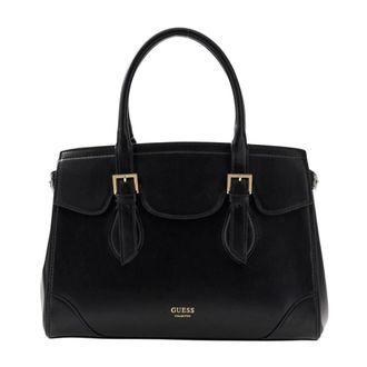 Guess Diana Maxi Satchel - - Bags - Damen - Schwarzk - ONE SIZE