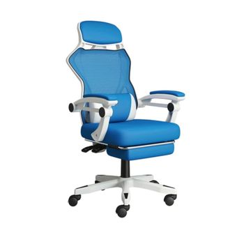 Generic Ergonomischer B&uuml;rostuhl, atmungsaktiver B&uuml;rostuhl mit hoher R&uuml;ckenlehne, Kopf- und Fu&szlig;st&uuml;tze, Verstellbarer Schreibtischstuhl