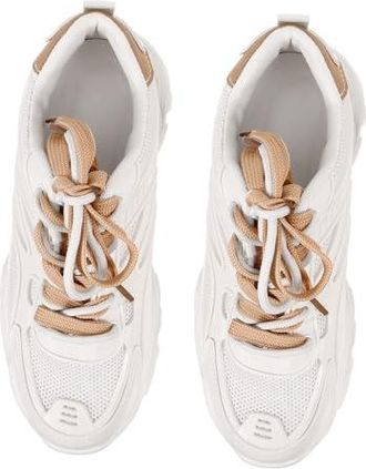 Holibanna Chaussures Sport Femme Maille Respirante Baskets Mode Confortables pour Course et Gym Semelle &Eacute;paisse Antid&eacute;rapante Style Casual Athl&eacute;tique