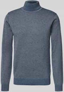 Blend Rollkragenpullover mit Label-Detail