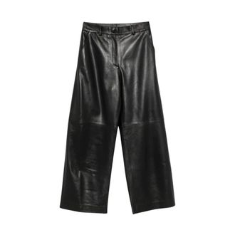 P.A.R.O.S.H. Leather Hosen - - Trousers - Damen - Schwarzk - XS