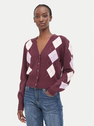 Guess Strickjacke W6BR47 Z1446 Dunkelrot Regular Fit
