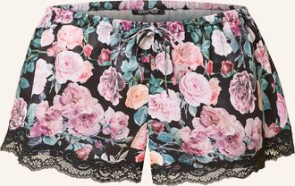 Chantelle Schlafshorts Gloss Aus Satin schwarz