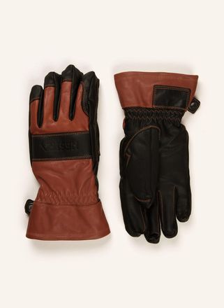 Hestra Skihandschuhe F&auml;lt Guide braun