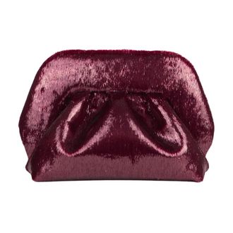 Themoir&egrave; Bios Small Soft Lurex - Femme - Sacs - Rouge - Taille: ONE Size