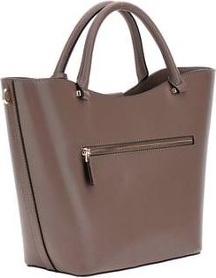 Guess Handtasche mit abnehmbarem Schultergurt in Braun