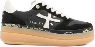 Premiata Femme, Chaussures, Noir, Taille: 38 EU Micol Baskets