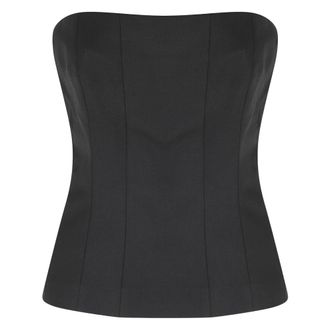 Federica Tosi Bustier-Top - - Tops - Damen - Schwarzk - M