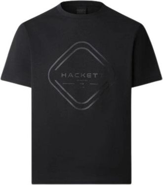 Hackett T-shirt Club House coupe classique - Homme - Tops - Bleu - Taille: M