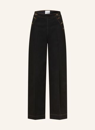 Claudie Pierlot Claudie Pierlot Wide Leg Jeans schwarz