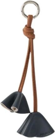 Malababa Femme, Accessoires, Brun, Taille: ONE Size Porte-clés avec détail floral