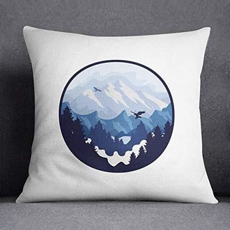 Bonamaison Le Jardin du Lin Zierkissenh&uuml;llen, Mehrfarbig, 45x45