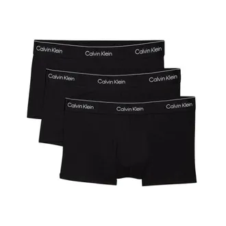 Calvin Klein Schwarze Baumwollboxer Low Rise Trunk - - Underwear - Herren - Schwarzk - L