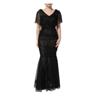Dolce & Gabbana Damen, Kleider, Schwarzk, MGr&ouml;&szlig;e