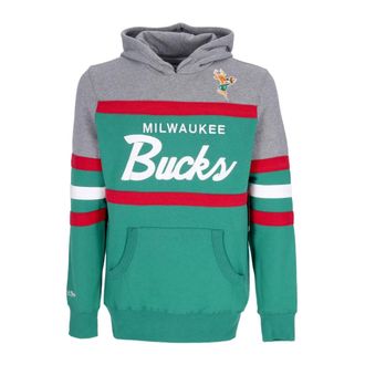 Mitchell & Ness NBA Headcoach Hoodie Hardwood Classics - - Sweatshirts & Hoodies - Herren - Mehrfarbig - S