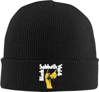 Generic Chapeau Homme, Mains lev&eacute;es Fond fonc&eacute; Hommes, Femmes Unisex Chapeau tricot&eacute; Tuque Pull Bonnet Hiver Chaud Chaud Cadeau de No&euml;l