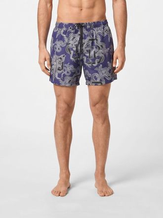 Philipp Plein Maillot De Bain Homme couleur Bleu Marine
