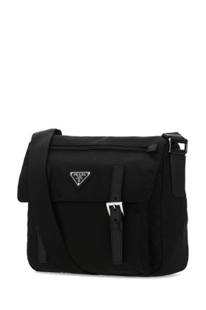 Prada Womens Black Re-Nylon Crossbody Bag F0002 Poliammidericiclata-Vitello Borse A Tracolla