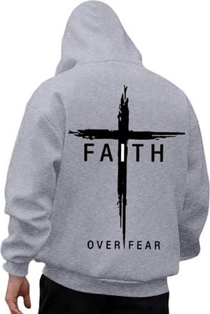 Generic Sweat a Capuche Homme Hooded Sweatshirt Sweatshirt &agrave; Capuche Homme Longue Manche Pullover D&eacute;contract&eacute; avec Design Imprim&eacute; pour Le Port Quotidien et Ac