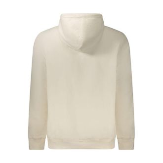 Tommy Hilfiger Logo-Print Hooded Cotton Sweatshirt - White