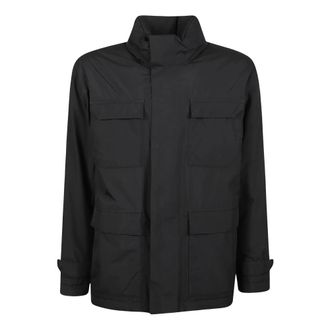 Herno Field Jacket - - Jackets - Herren - Schwarzk - M