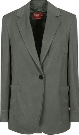 Max Mara Femme, Vestes, Vert, Taille: 42 FR Max Mara Studio Vestes