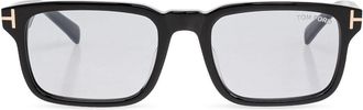 Tom Ford Eyewear lunettes de soleil &agrave; monture carr&eacute;e - Noir