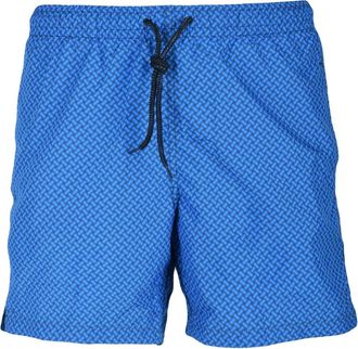 Drumohr Homme, Maillots de bain, Bleu, Taille: M Swim Shorts