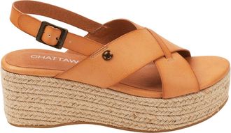 Chattawak Damen 11martialcamelbeige40 Sandale mit Absatz, Camel Beige, 40 EU