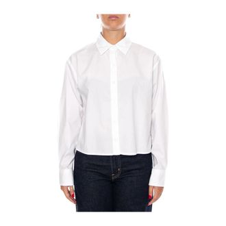 Levi's Harlie Cropped Button Down Shirt - - Blouses & Shirts - Damen - Wei&szlig; - M