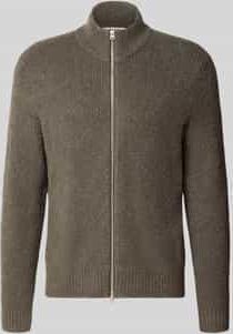 Only & Sons Regular Fit Strickjacke mit Zweiwege Rei&szlig;verschluss