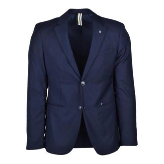 Gianni Lupo Giacca sfiancata - - Suits - Herren - Blau - L