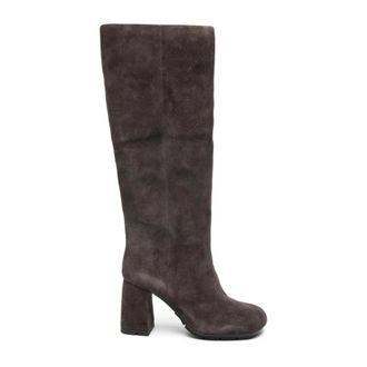 Ash Eliah Blockabsatz-Stiefel bis zum Knie - - Shoes - Damen - Braun - 39 EU