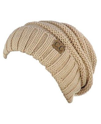 NYfashion101 Chapeau Bonnet, Beige foncé, Taille Unique Femme