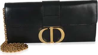 Dior Christian Dior Calfskin Montaigne 30 Clutch