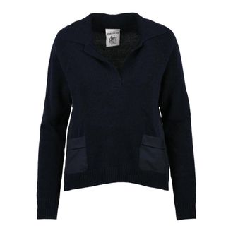 Semicouture Asymmetrischer Pullover - - Knitwear - Damen - Blau - XS